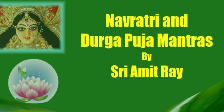 Navratri and Durga Mantras for Adoring the Divine Cosmic Power