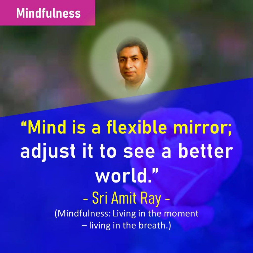 Mind is a Flexible Mirror; Adjust it, To See A Better World - Sri Amit Ray